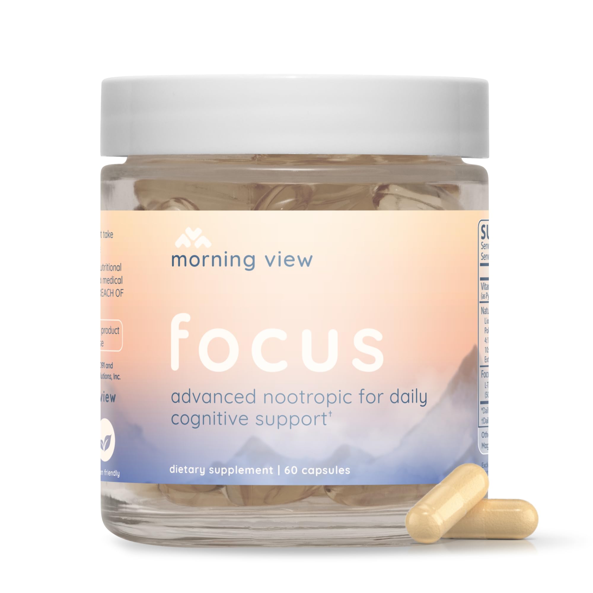 Morning View Focus brain boost supplement
