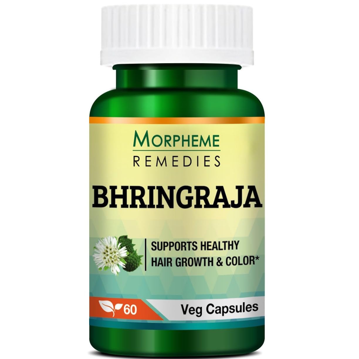Morpheme Remedies Bhringraja capsules for hair health