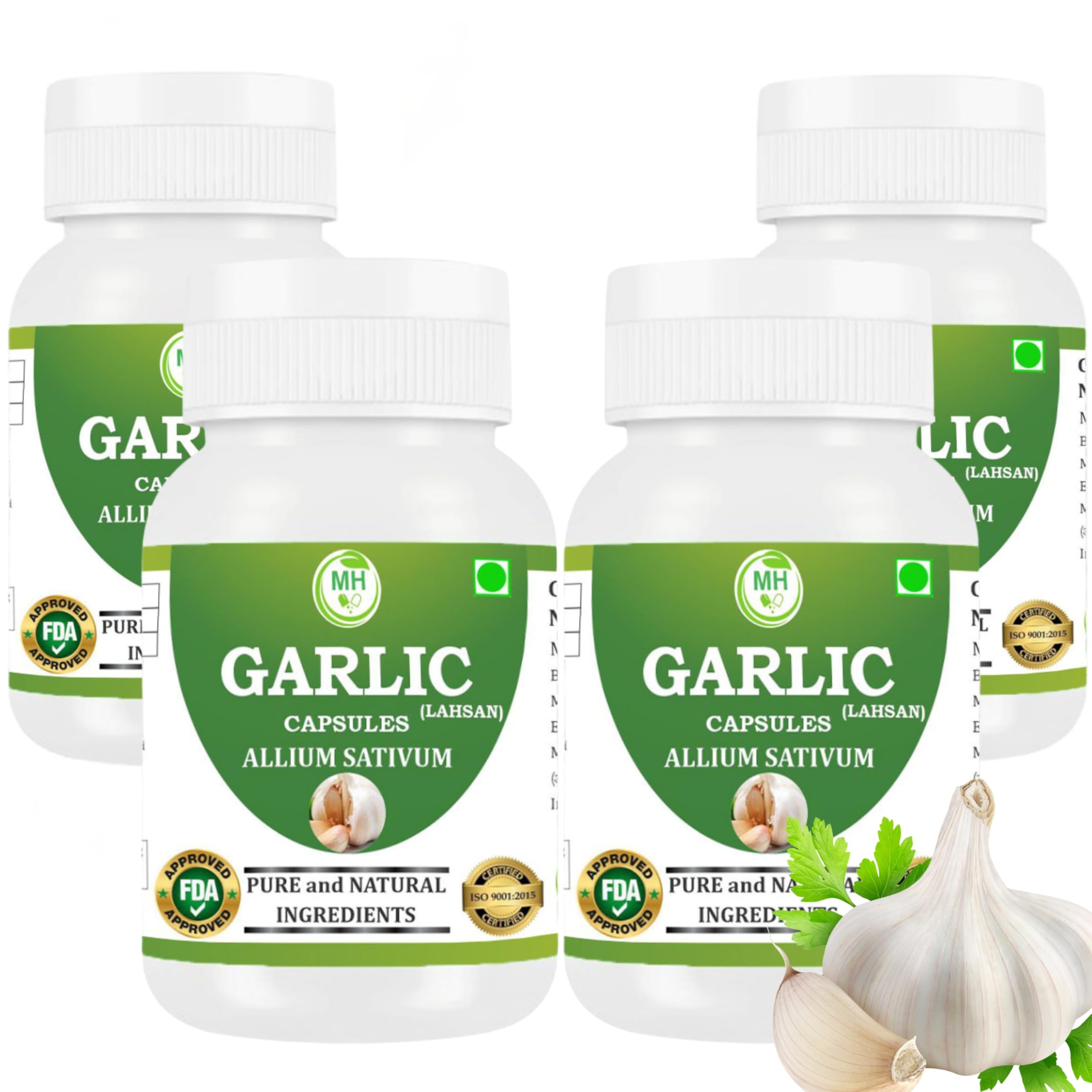 Morsan garlic capsules for health