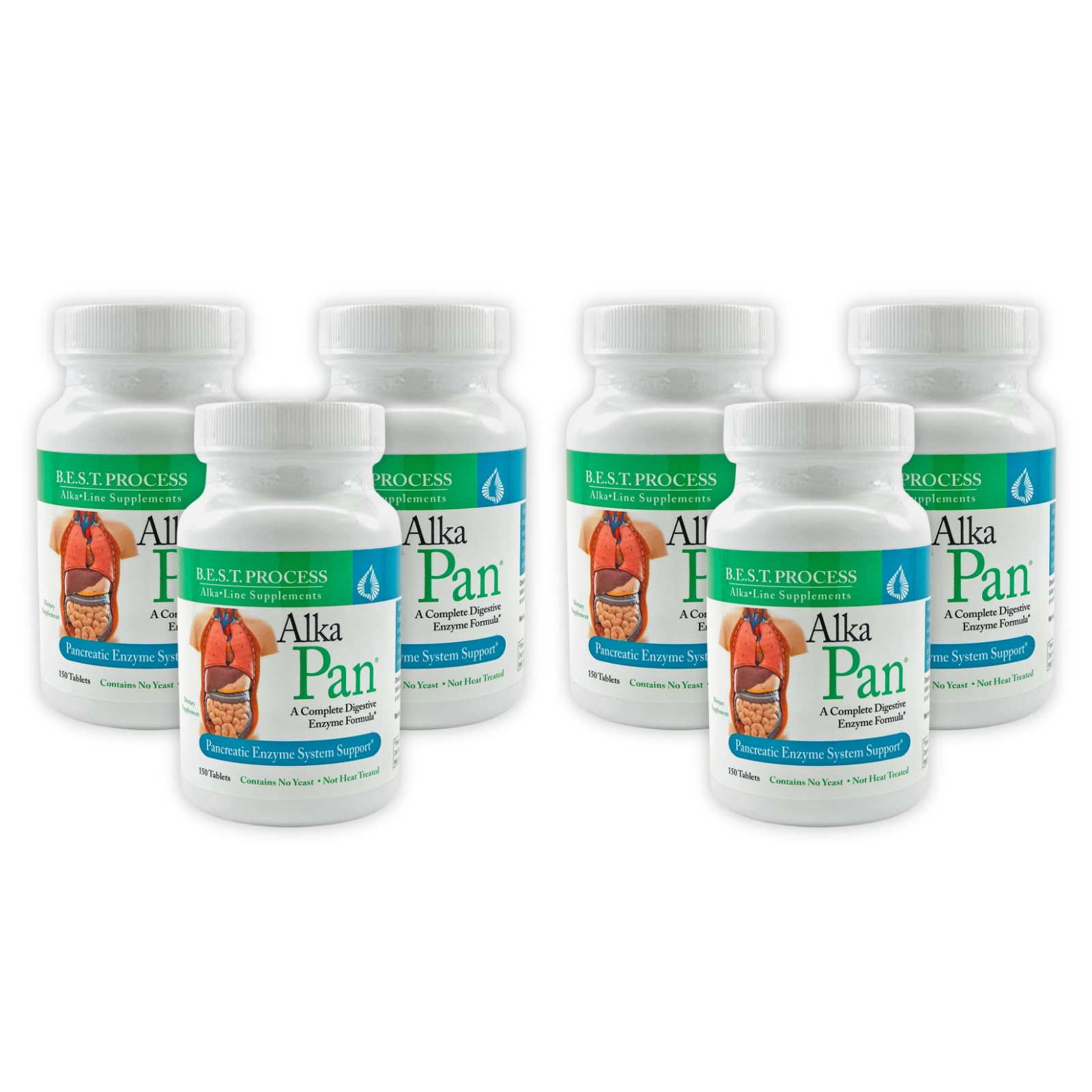 Morter Alka-Pan digestive support tablets