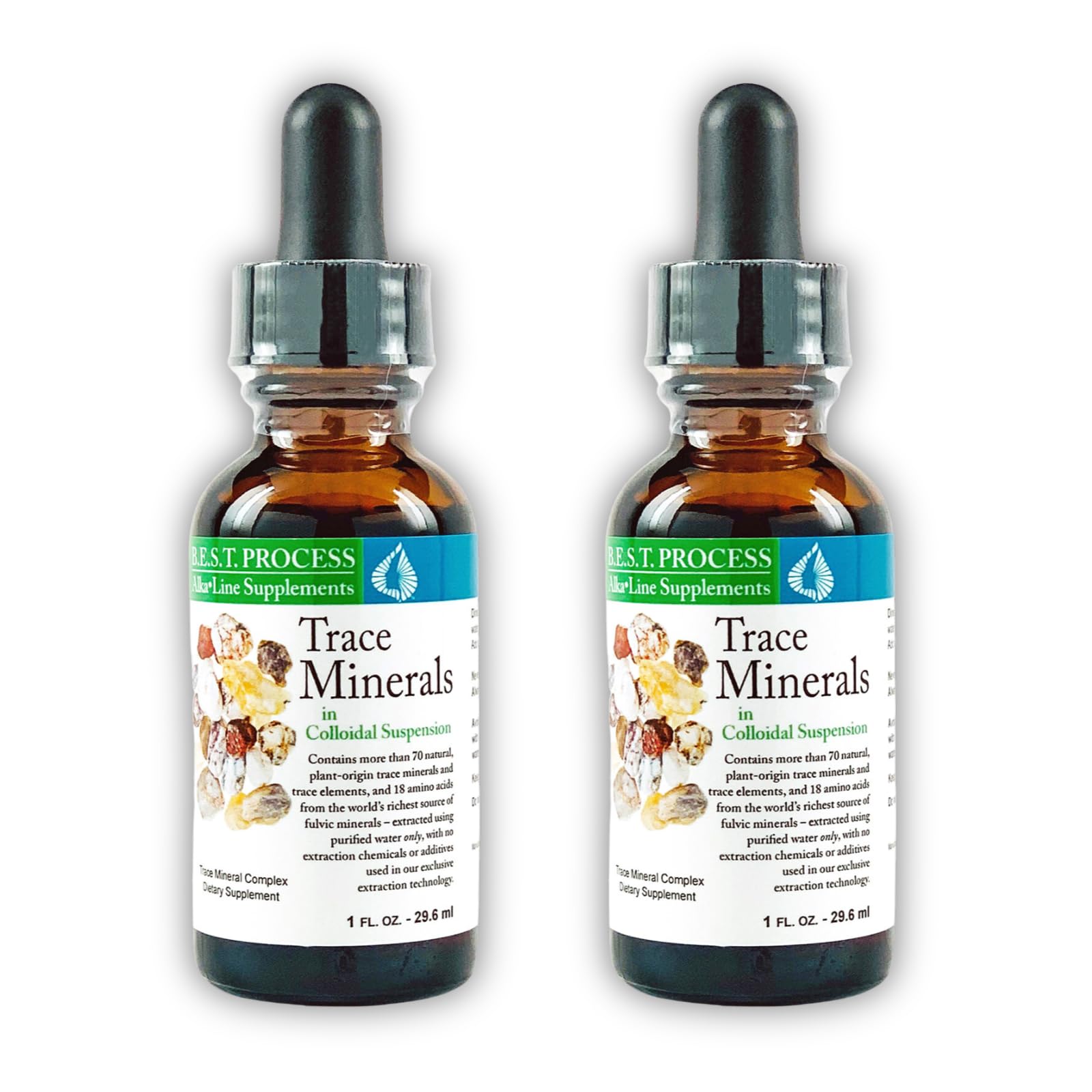 Morter trace minerals liquid drops