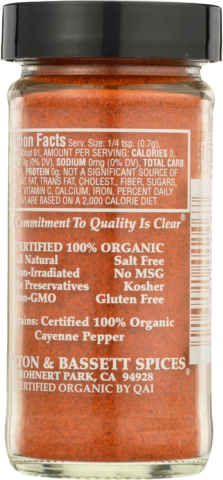 Morton & Bassett cayenne spice