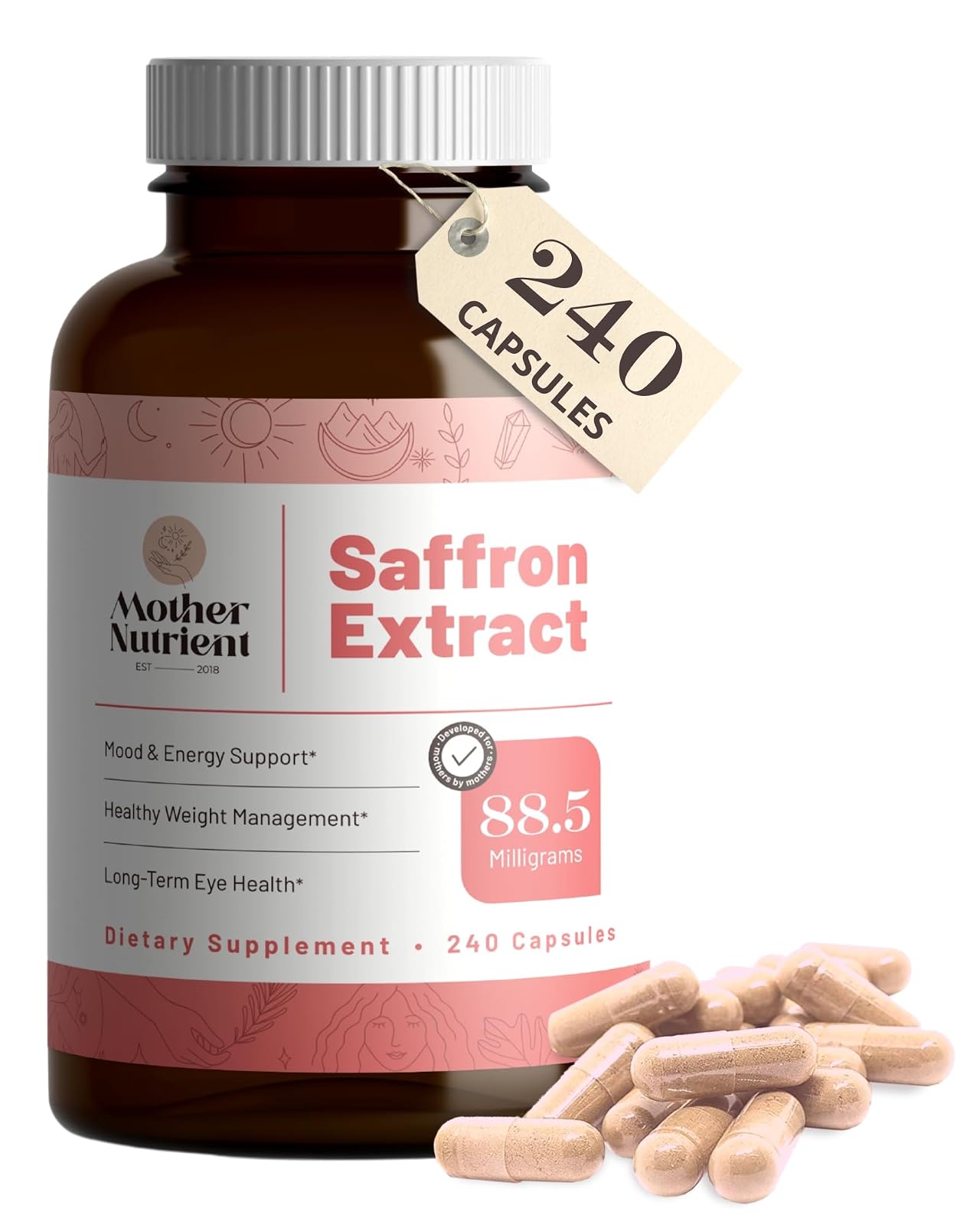 Mother Nutrient saffron extract capsules