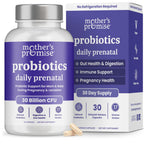 Mother's Promise prenatal probiotic capsules