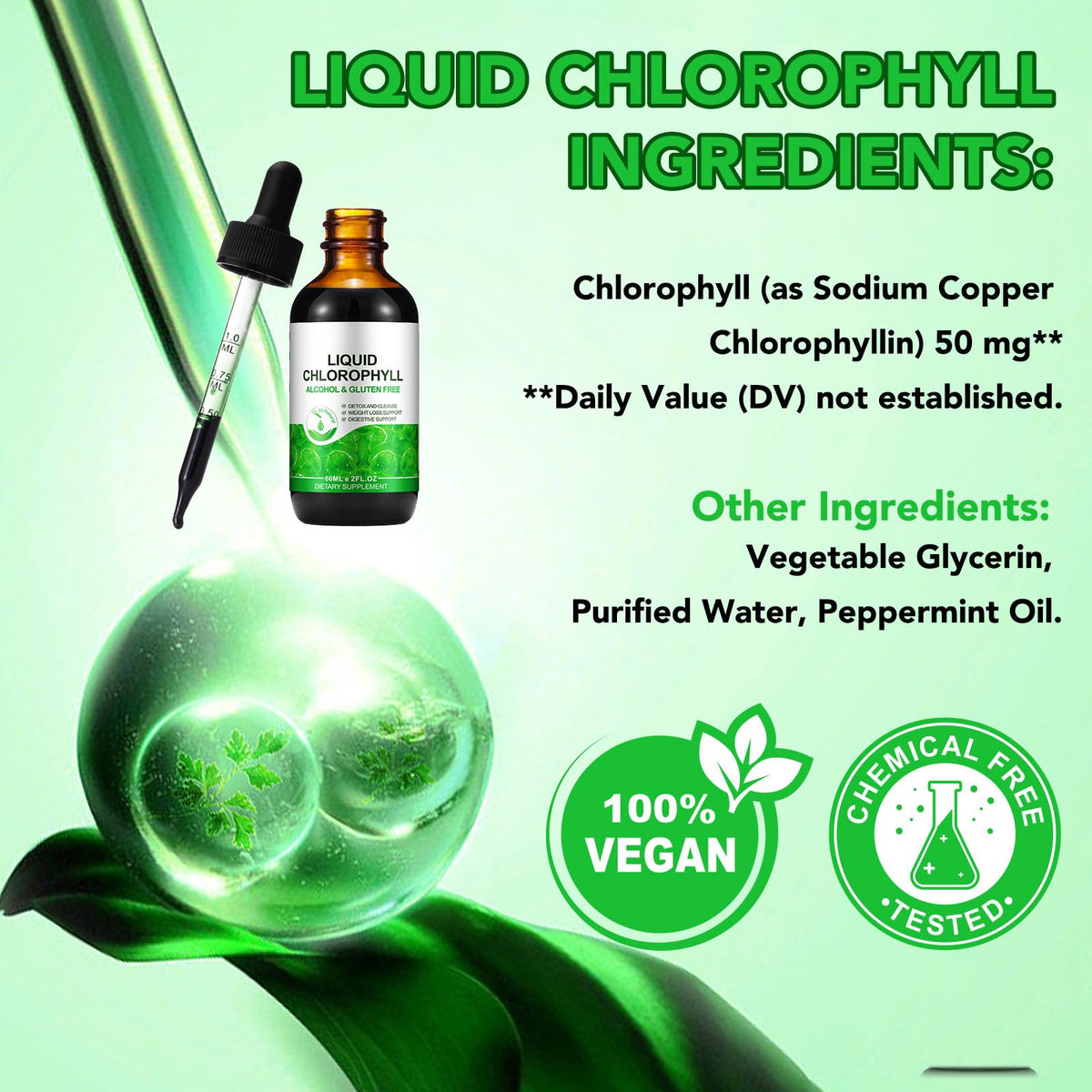 Moulis chlorophyll for daily hydration