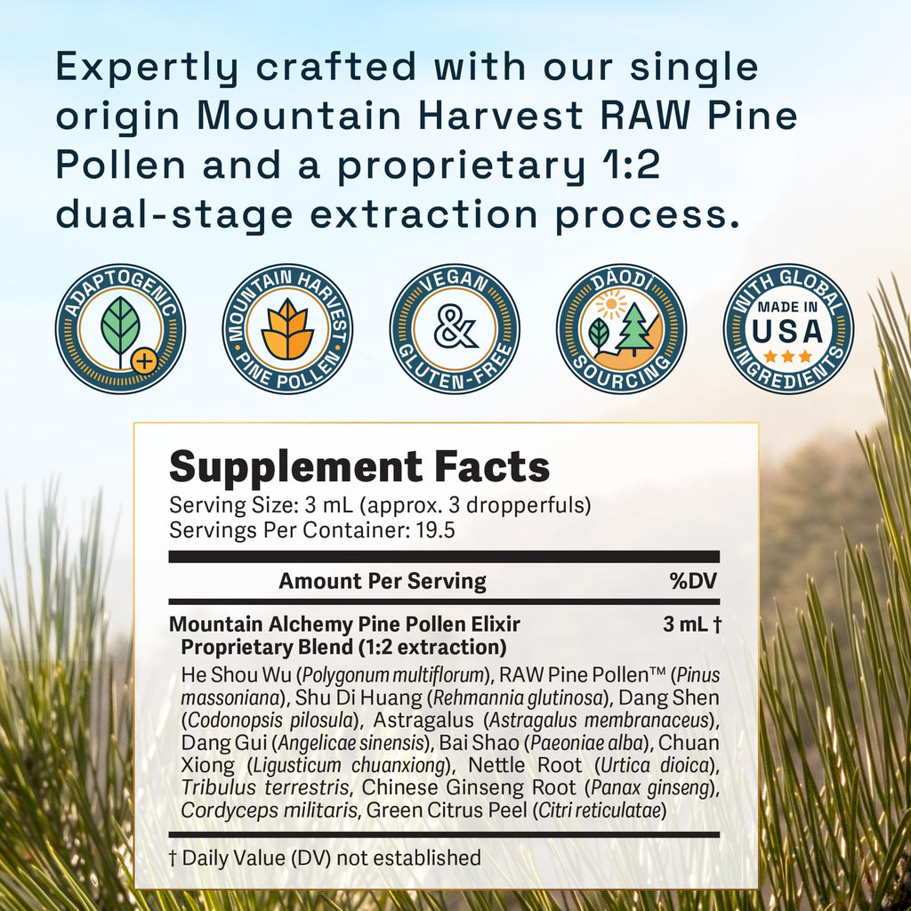 Mountain Alchemy herbal tincture benefits