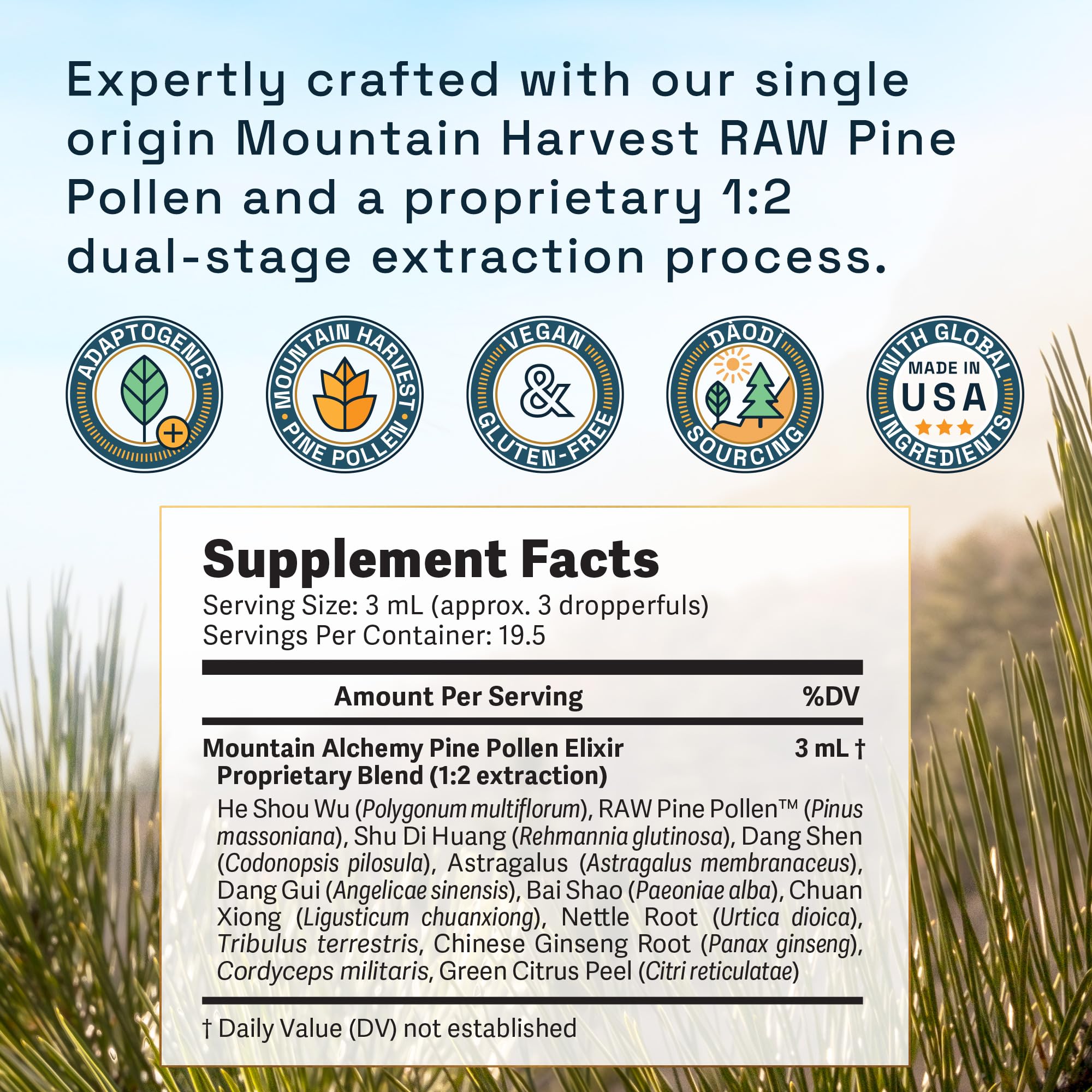 Mountain Alchemy herbal tincture benefits