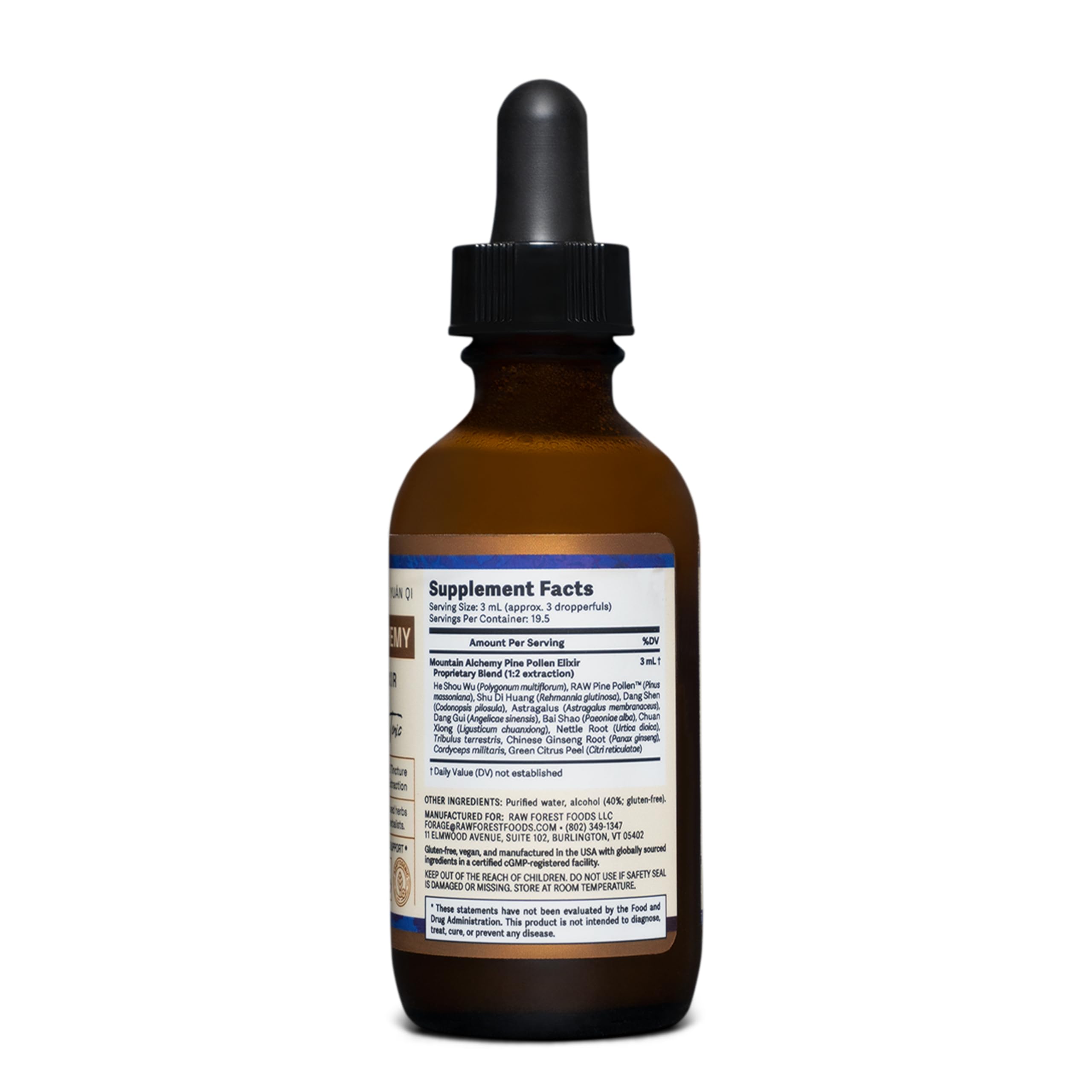 Mountain Alchemy Pine wellness tincture