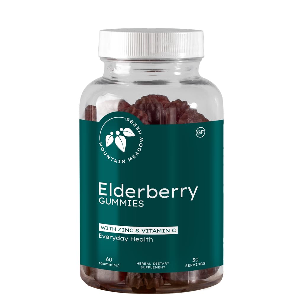 Mountain Meadow Herbs elderberry gummies for immunity