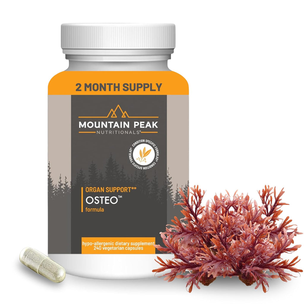 Mountain Peak Nutritionals osteo supplement capsules