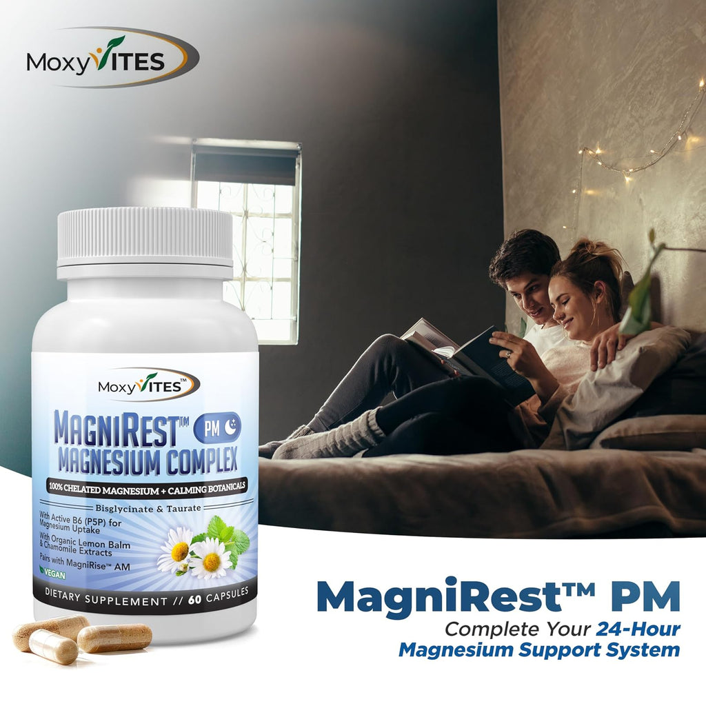 MoxyVites magnesium for improved sleep quality