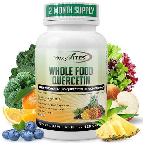 MoxyVites quercetin bromelain capsules