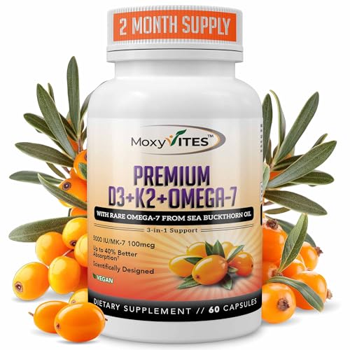 MoxyVites vitamin D3 K2 capsules