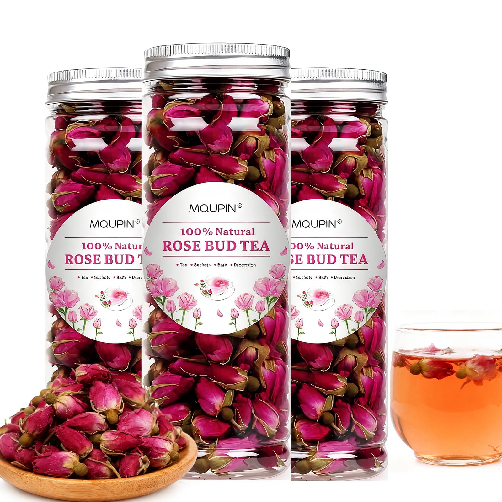 MQUPIN rose bud tea packs