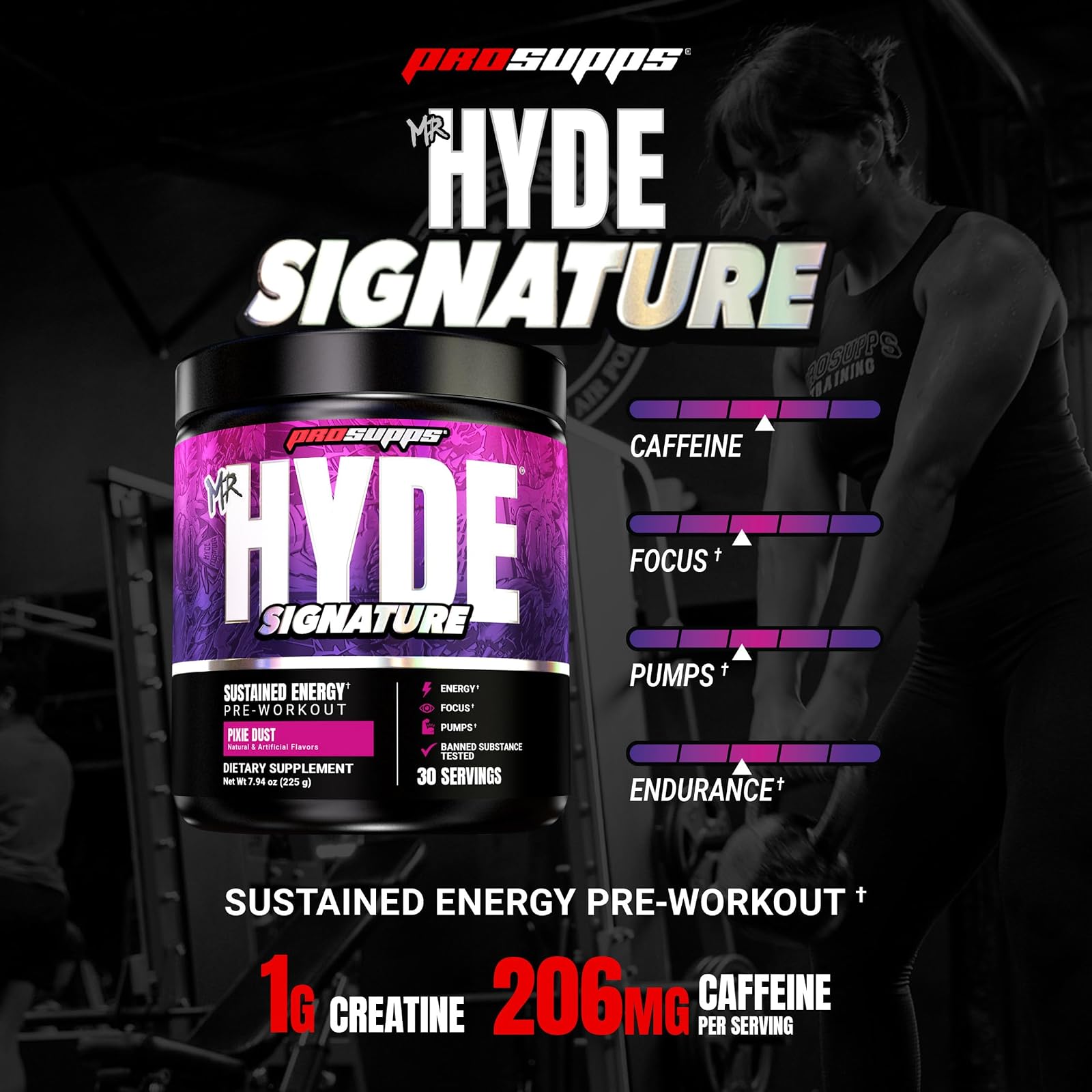 Mr. Hyde pre-workout powder for athletes