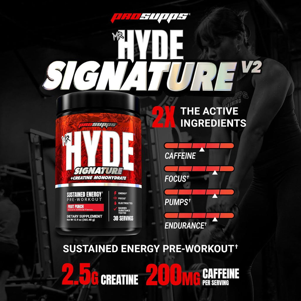 Mr. Hyde Signature V2 pre-workout formula