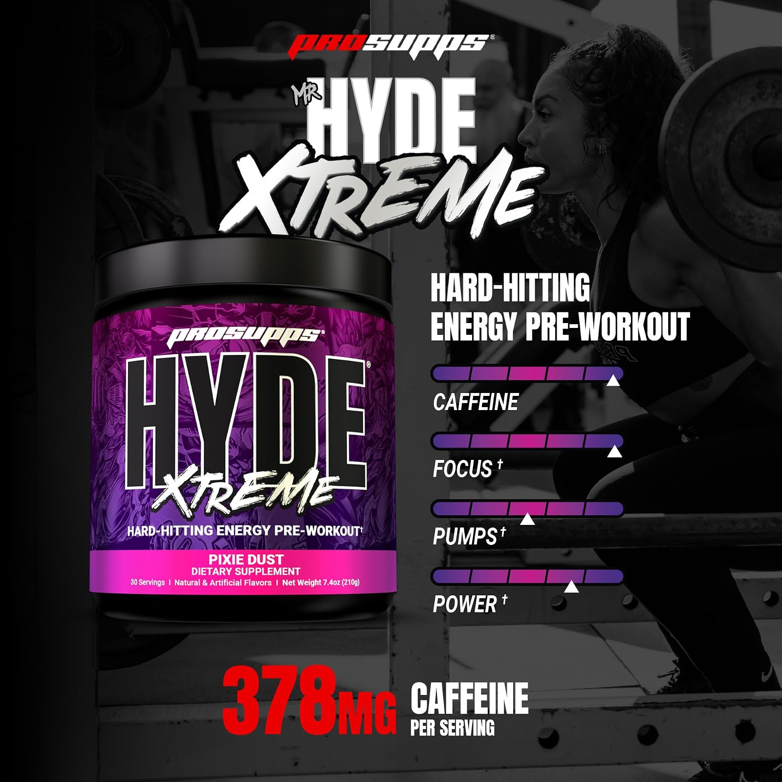 Mr. Hyde Xtreme pre-workout powder