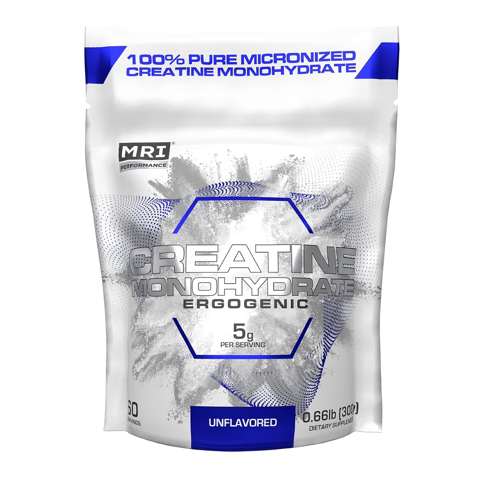 MRI Creatine Monohydrate powder supplement