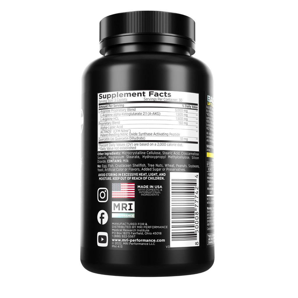MRI pre-workout caplets for athletes
