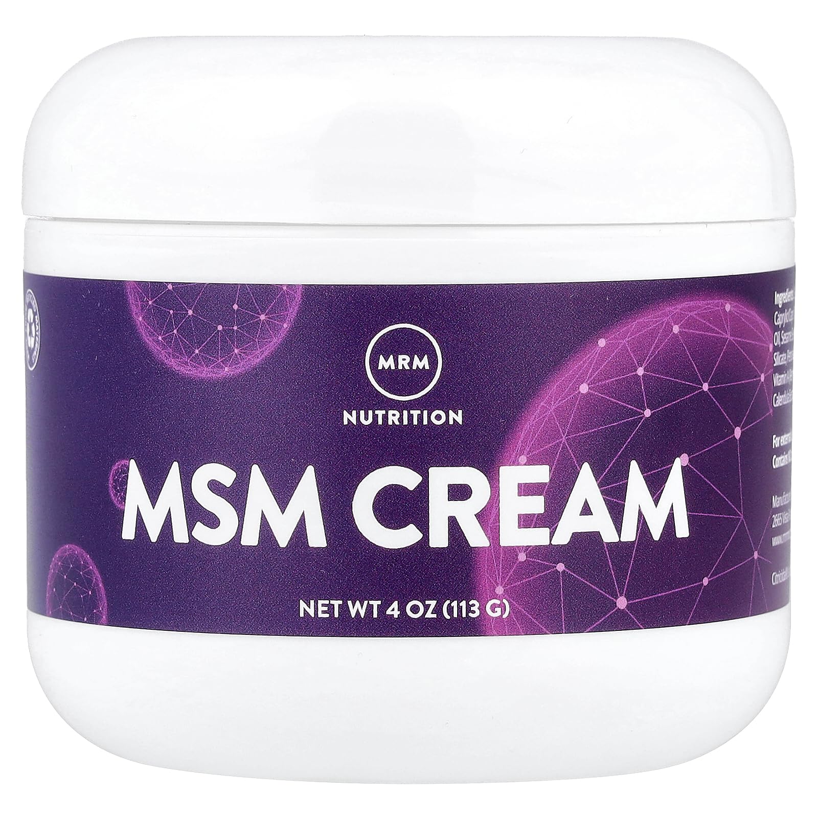 MRM MSM cream with vitamin A