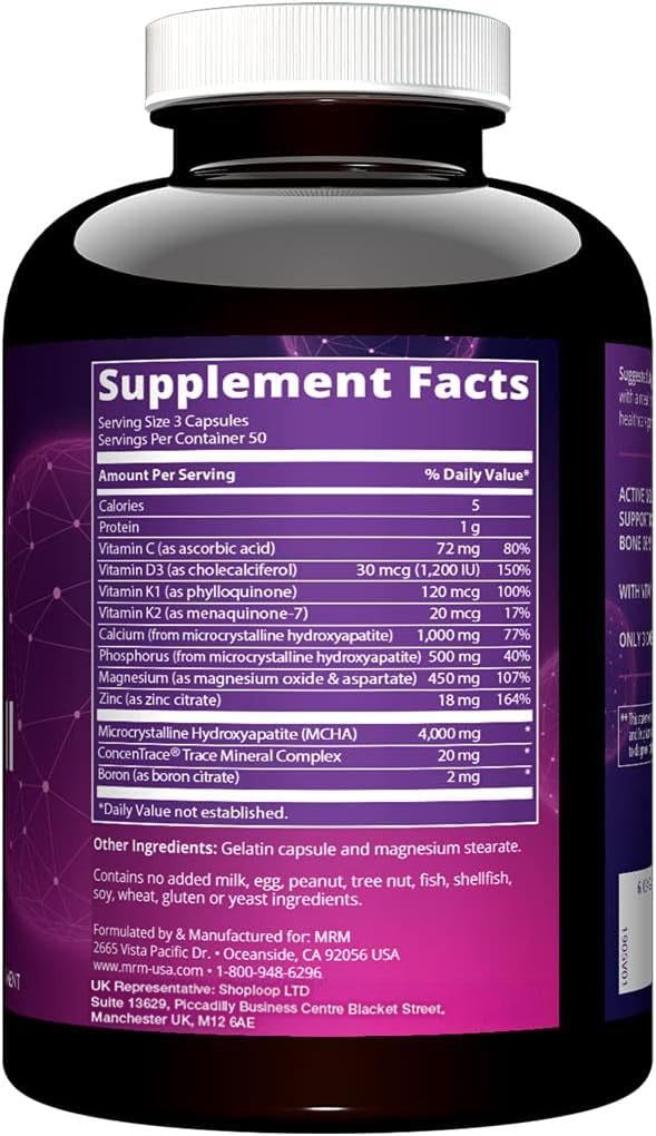 MRM Nutrition bone maximizer
