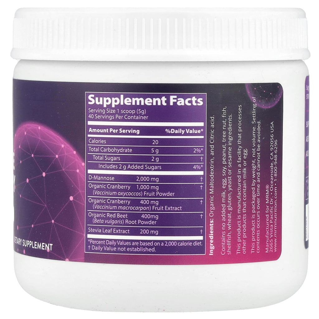 MRM Nutrition cranberry health boost