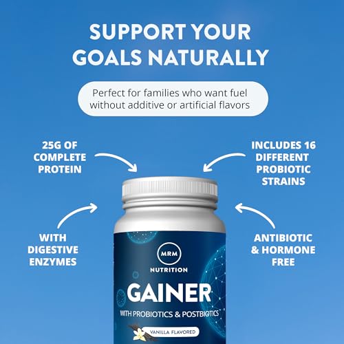 MRM Nutrition protein gainer for recovery