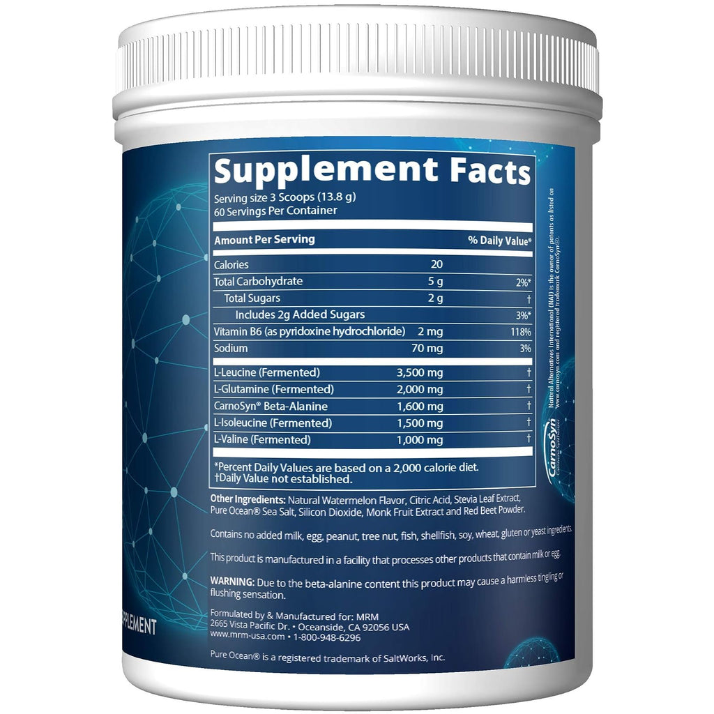 MRM Nutrition Reload BCAA for athletes