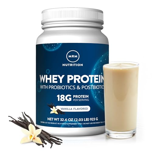 MRM Nutrition vanilla whey protein