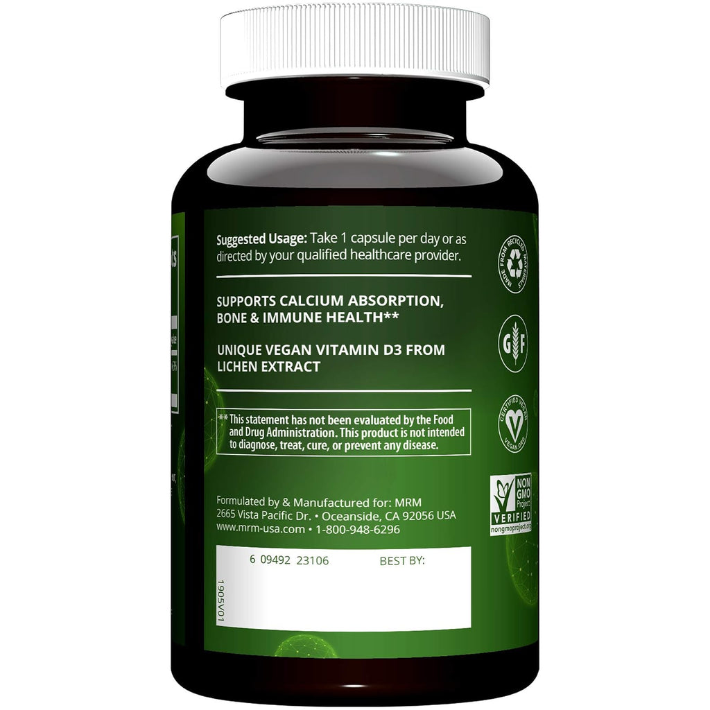 MRM Nutrition vitamin D3 5000 IU