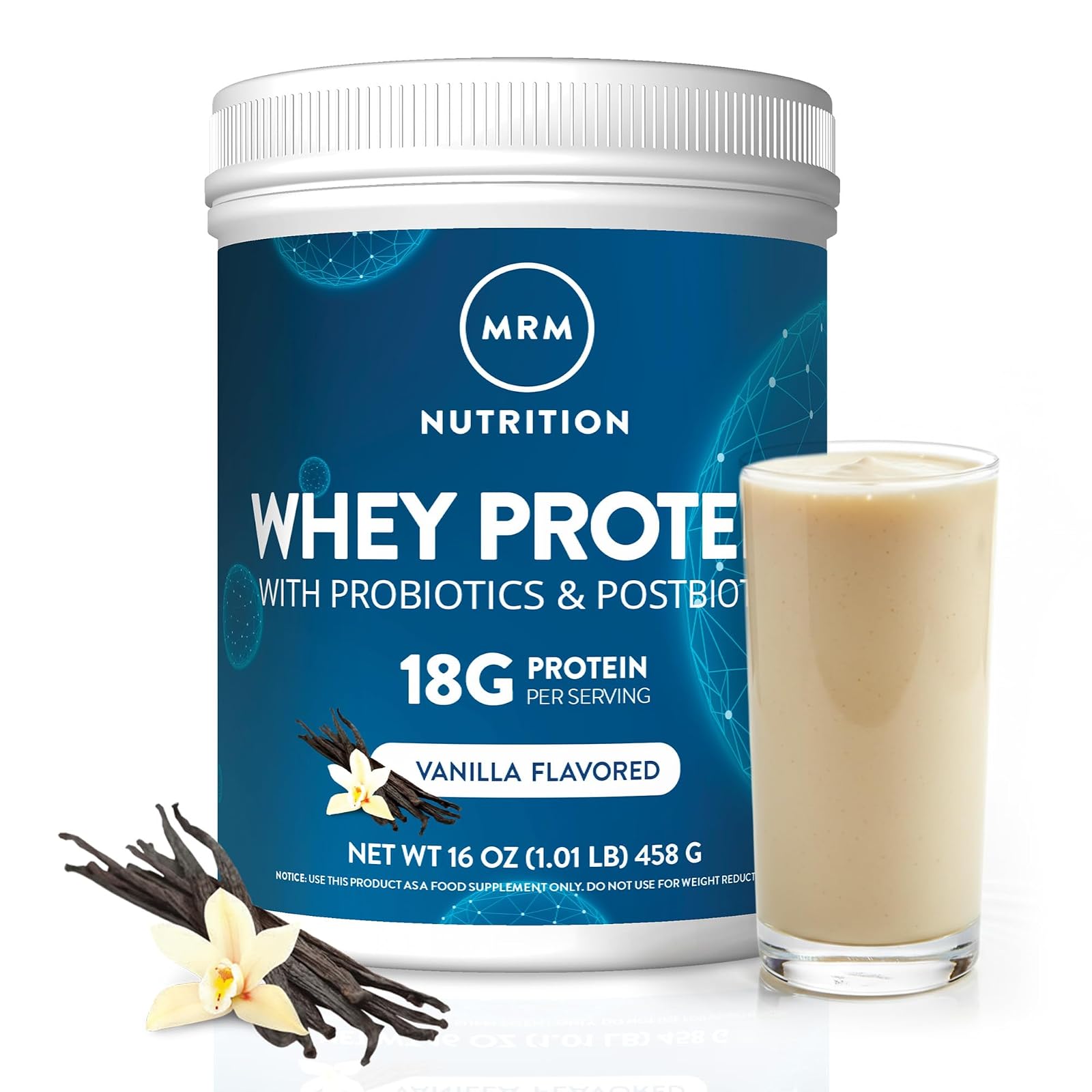 MRM Nutrition whey protein vanilla flavor
