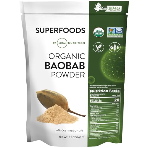 MRM Organic Baobab Powder for multivitamins