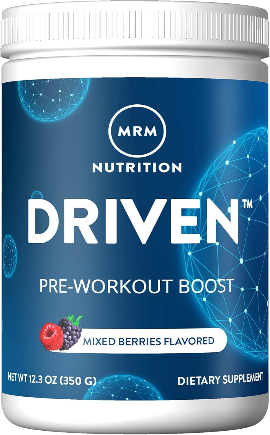 MRM pre-workout powder mixed berry
