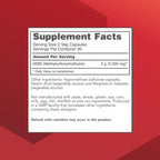 MSM 1000 mg for better sleep support