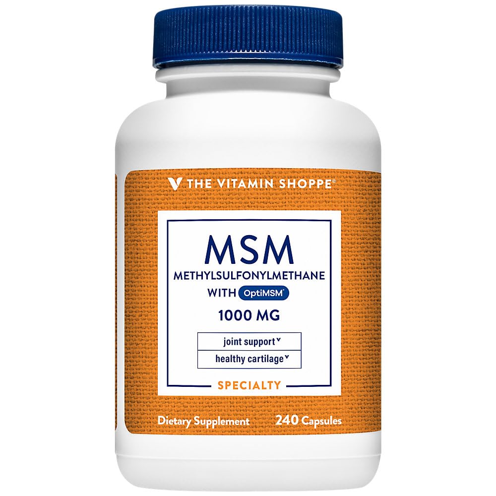 MSM 1000 mg for joint health