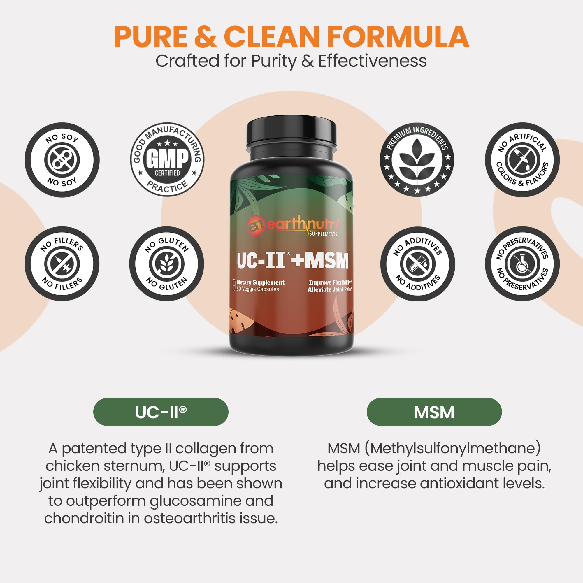 MSM and collagen for better mobility