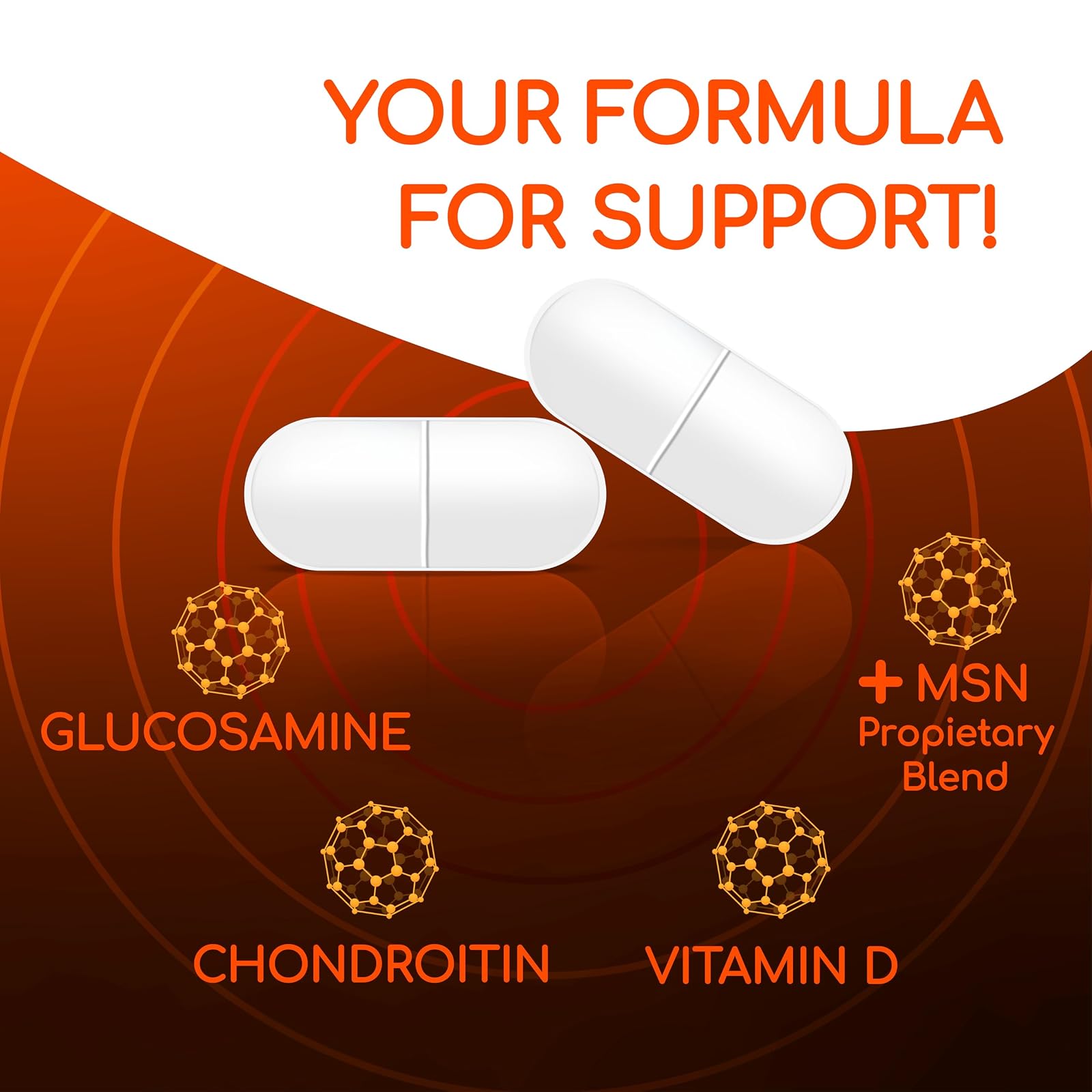MSM and glucosamine for joints