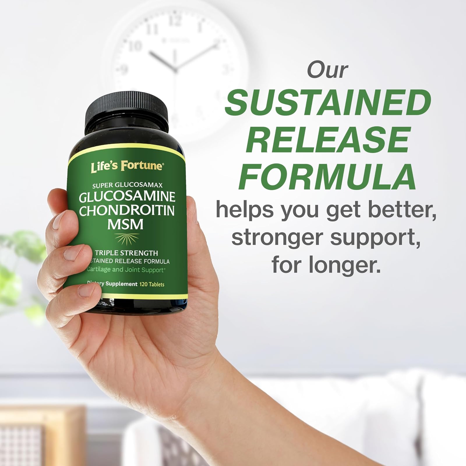 MSM and glucosamine for pain relief