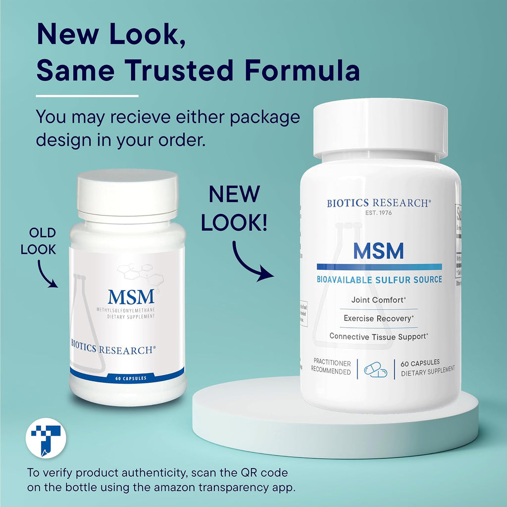 MSM capsules for better sleep