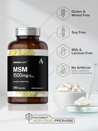 MSM capsules for daily wellness