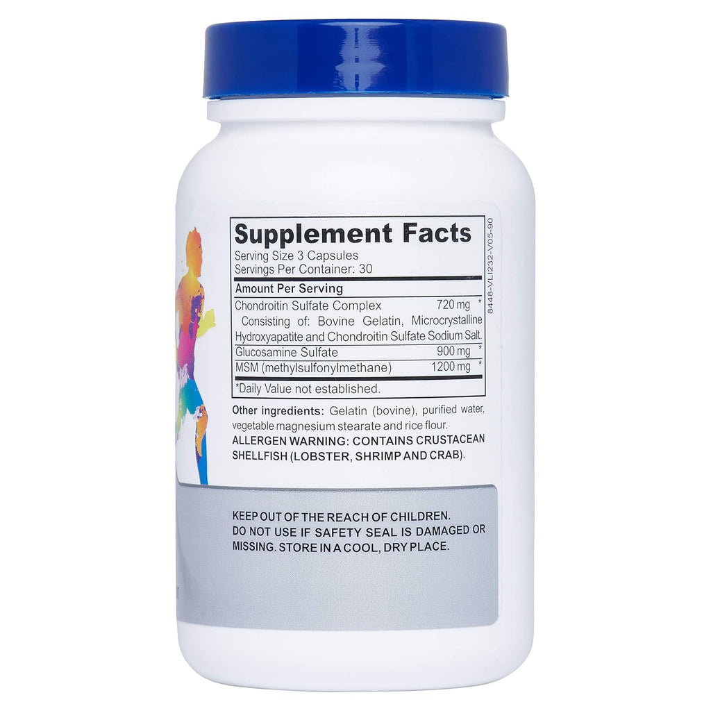 MSM capsules for enhanced flexibility