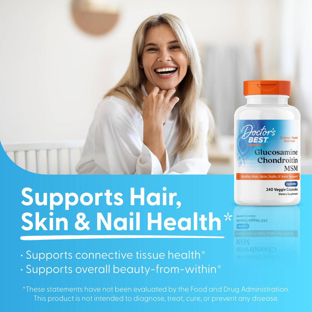 MSM capsules for enhanced joint flexibility