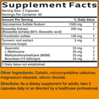 MSM capsules for improved joint function