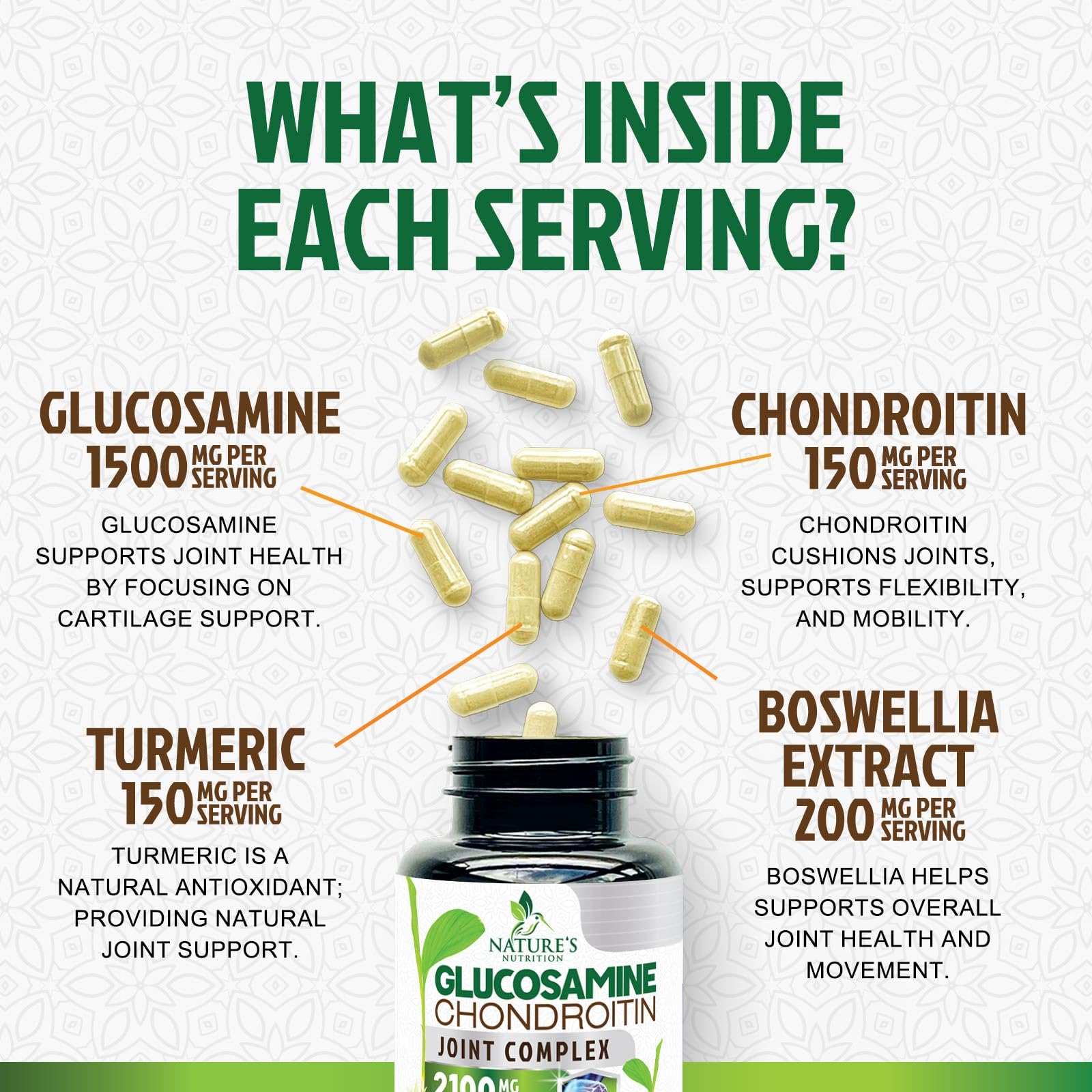 MSM capsules for joint flexibility