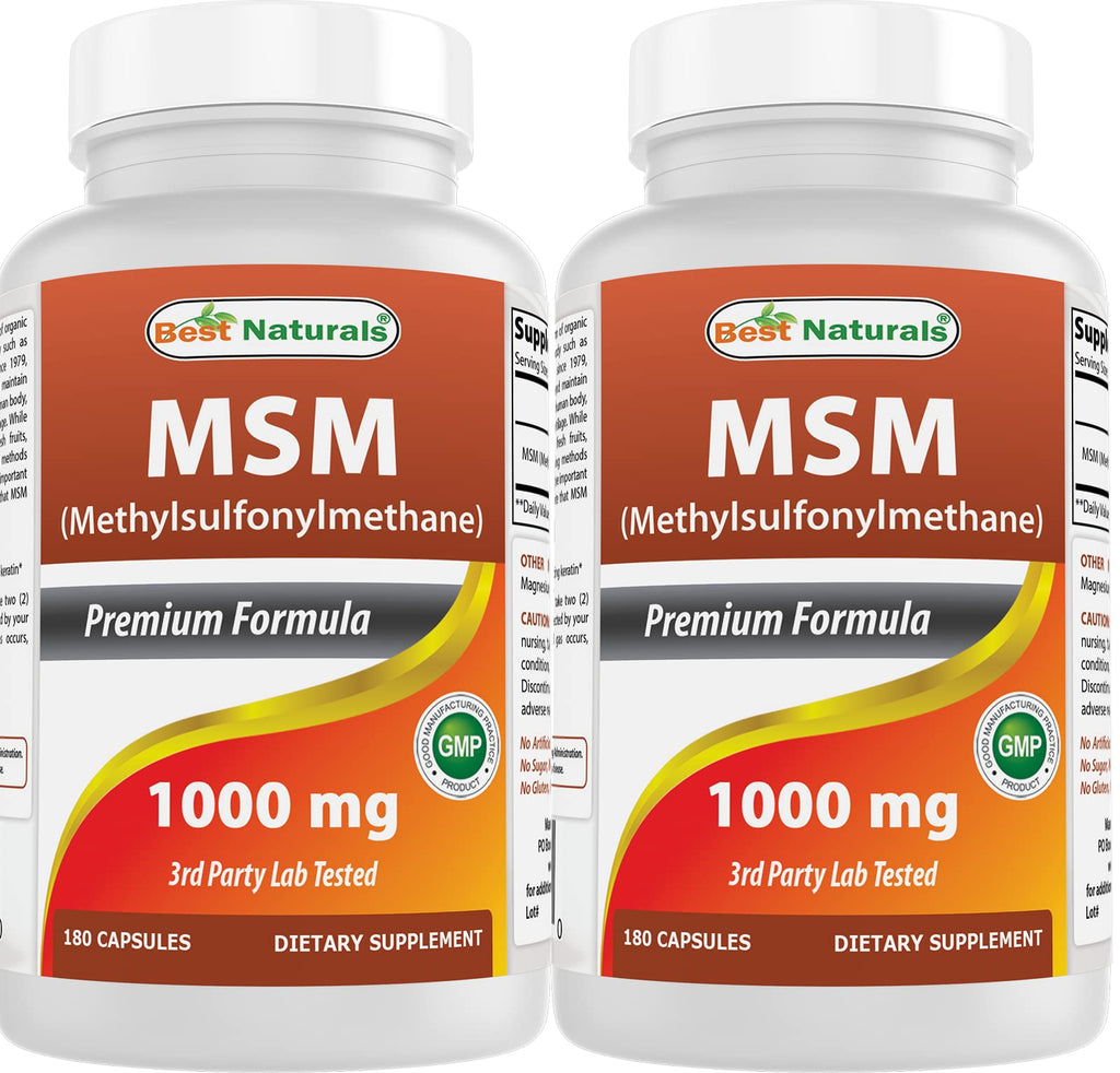 MSM capsules for joint health