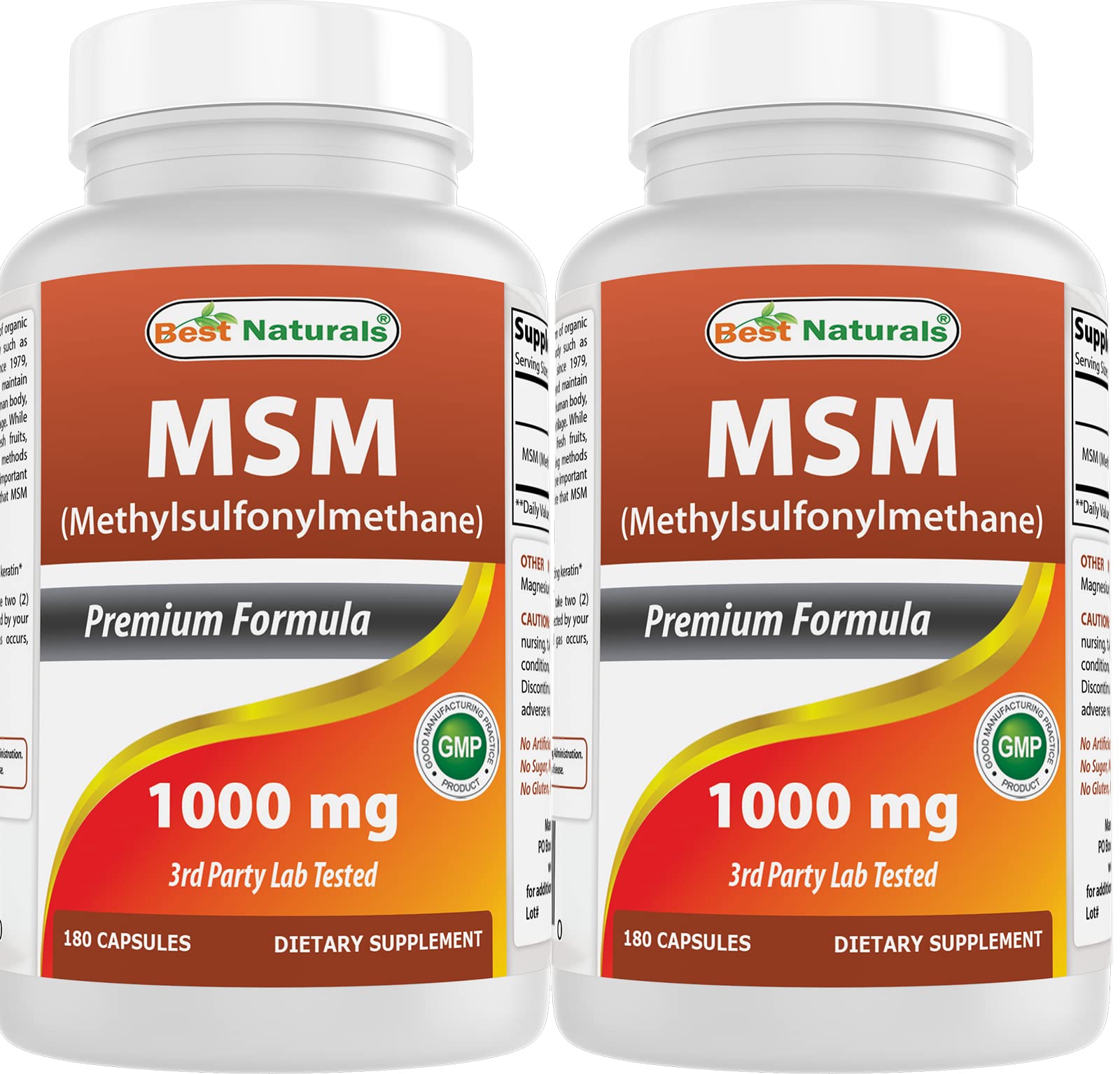 MSM capsules for joint health