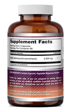 MSM capsules to support overall health