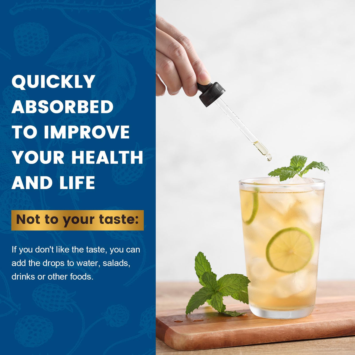 MSM drops for joint health