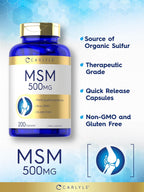 MSM for healthy joint function