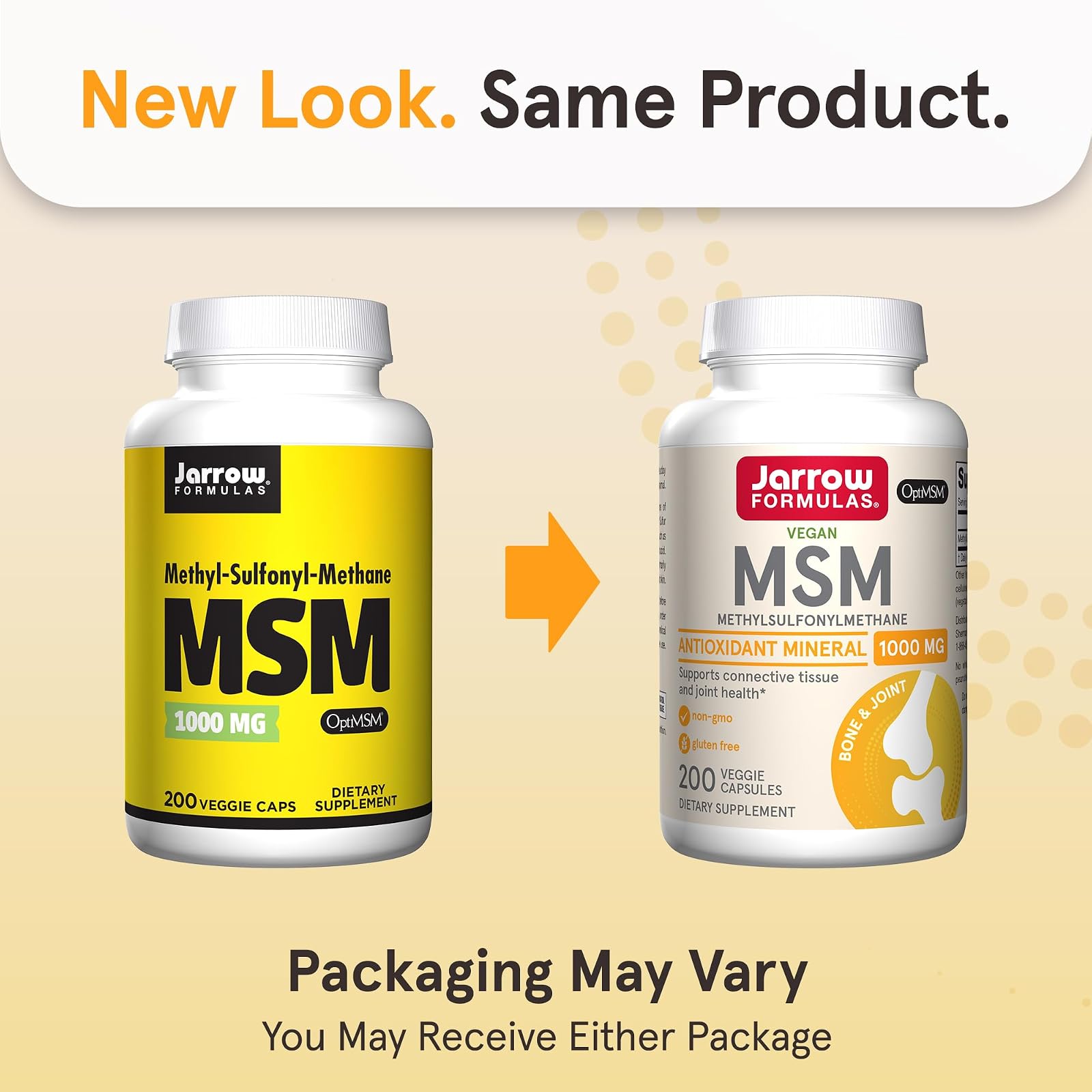 MSM for joint health support
